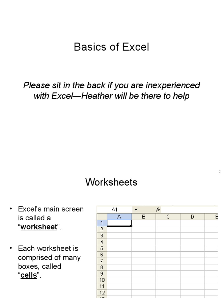 Excelbasics | PDF | Formula | Microsoft Excel