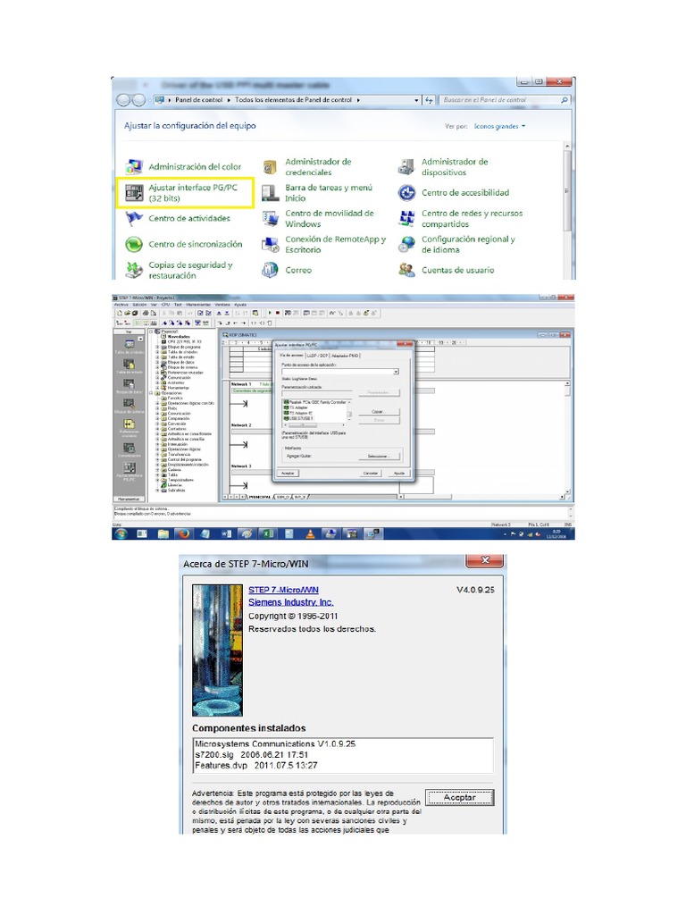 MicroWin PG - PC Interface Problem | PDF