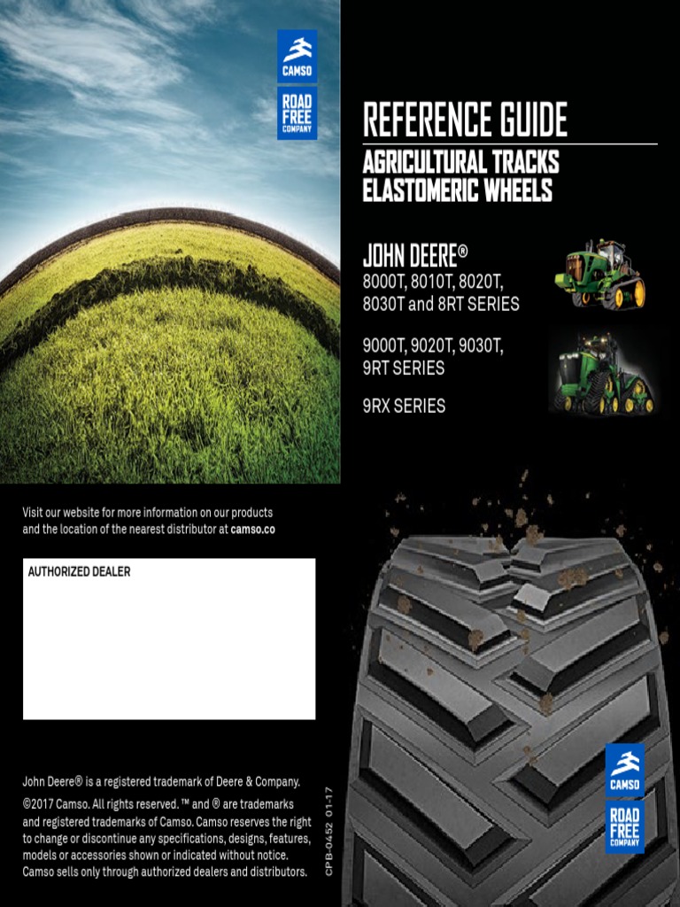 Reference Guide: Agricultural Tracks Elastomeric Wheels | PDF | Tractor ...