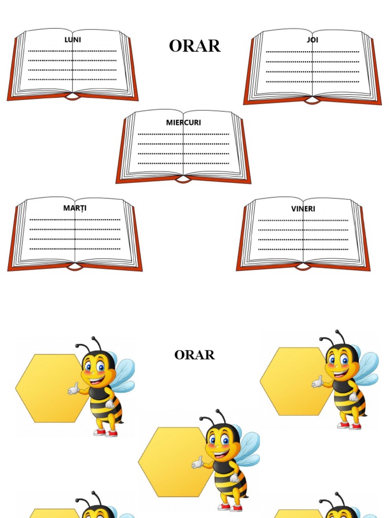 Modele de Orare | PDF