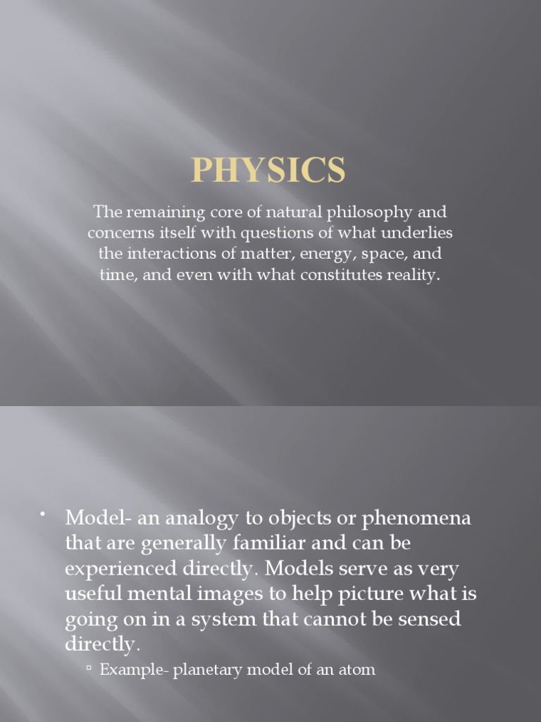 Physics PP1 | PDF