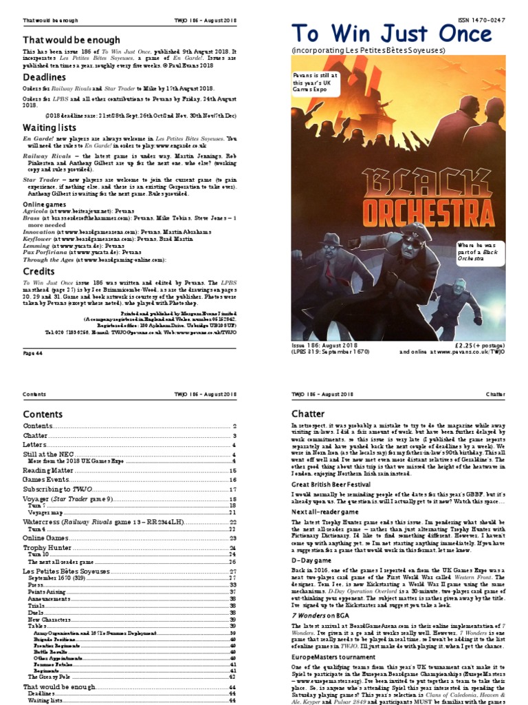 To Win Just Once: That Would Be Enough | PDF | Leisure | Nature