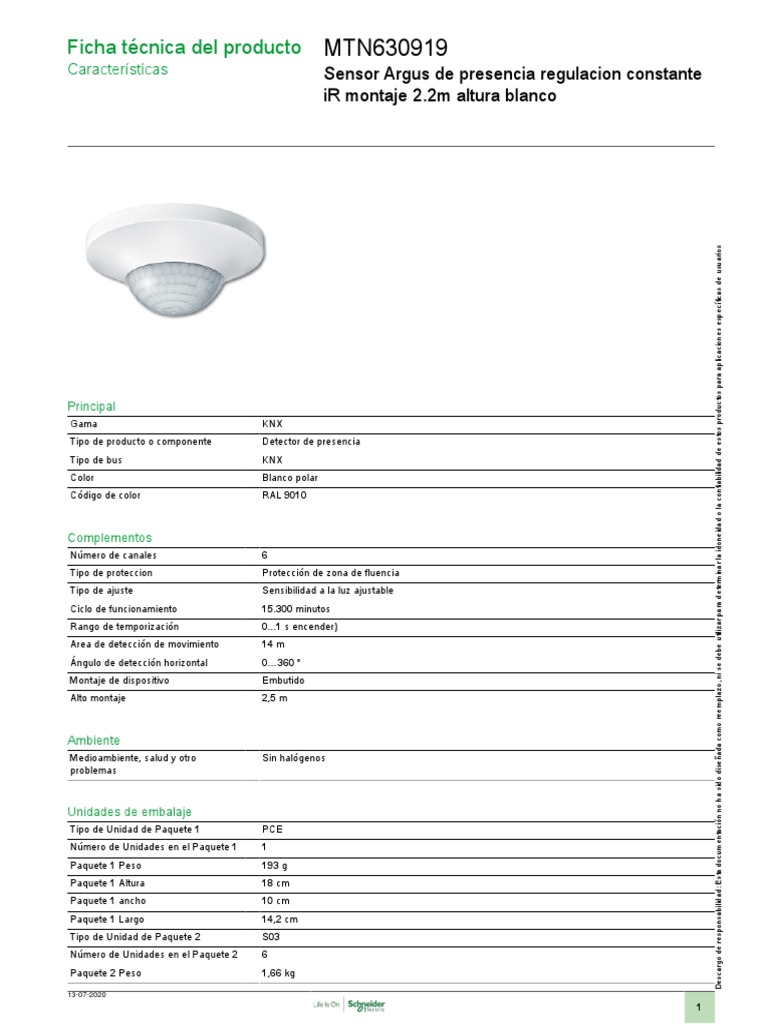 KNX MTN630919 | PDF | Informática y tecnología de la información | Residuos