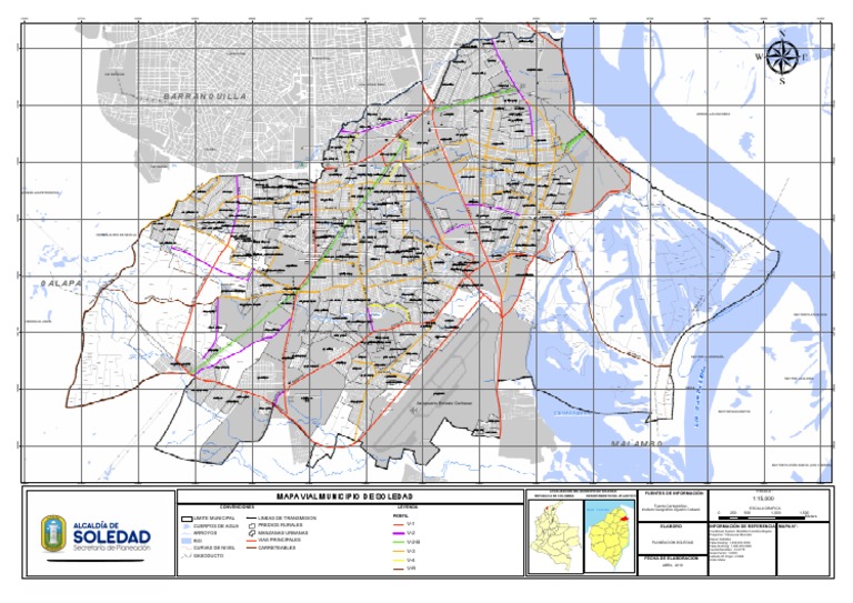 7543 Mapa-Vial Soledad | PDF