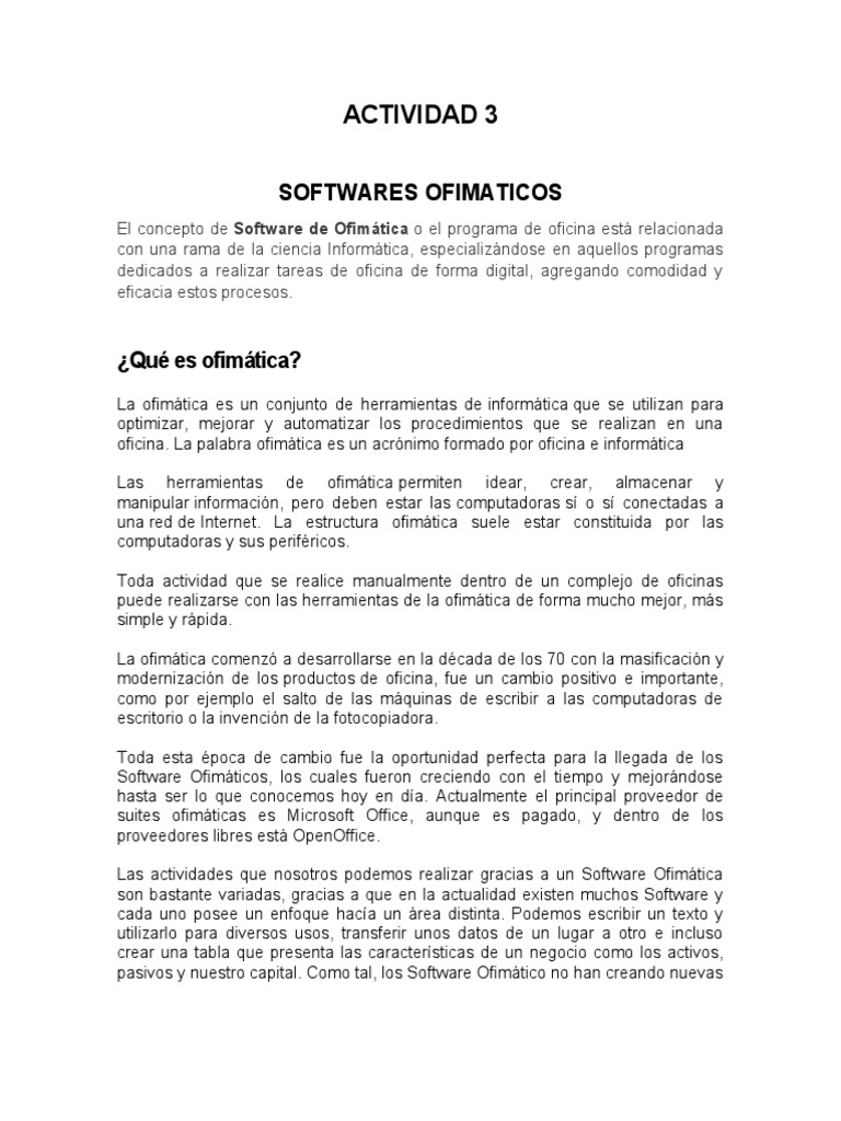 Capturista de Datos Cuadernillo - ACCTIVIDADES 3,4,5,6,7 | PDF ...