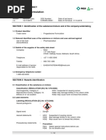 ISOPAR H Fluid Safety Data Sheet | PDF | Firefighting | Dangerous Goods