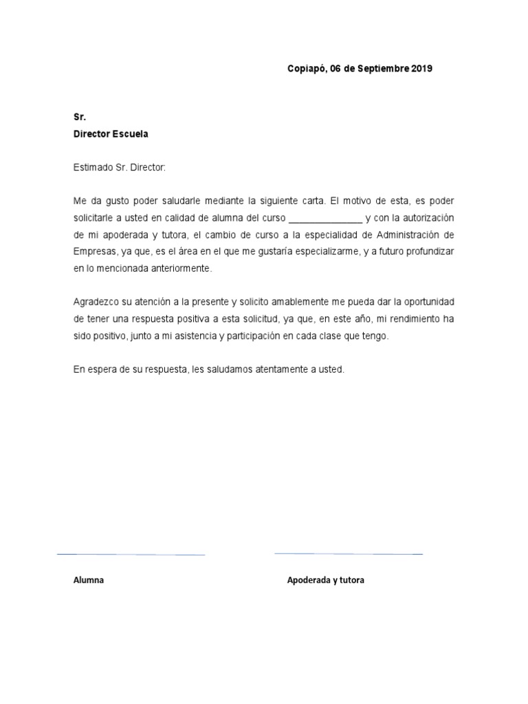 Carta Al Director | PDF