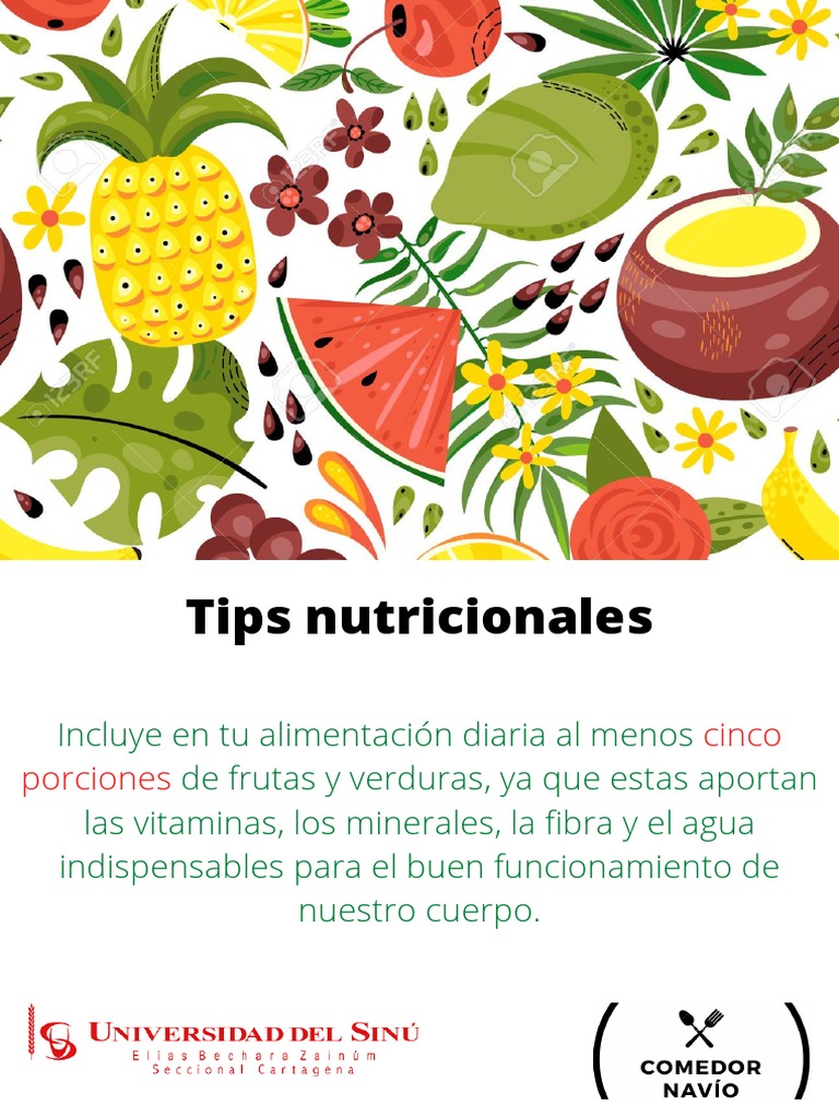 Tips Nutricionales | PDF