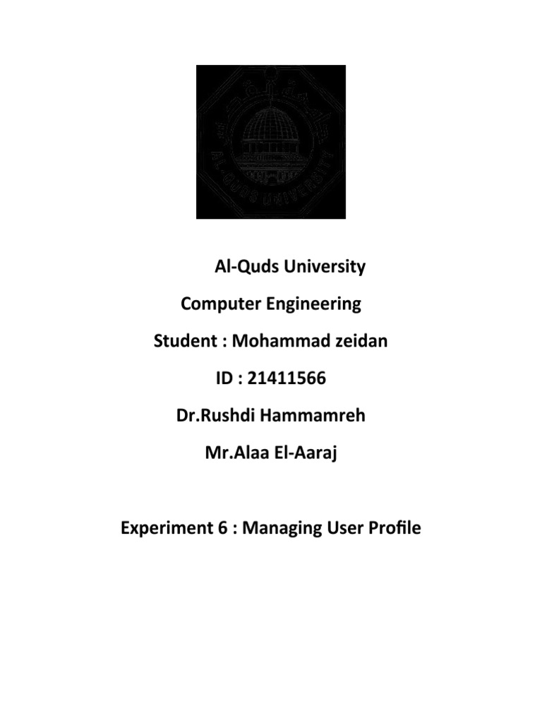 Managing Local, Roaming, and Mandatory User Profiles | PDF | Computer ...