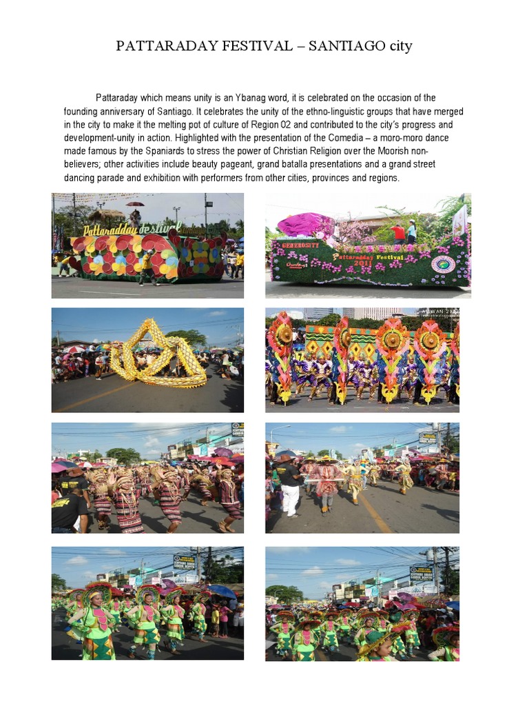 Pattaraday Festival - Santiago City | PDF