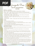 Paper Rose Tutorial | PDF