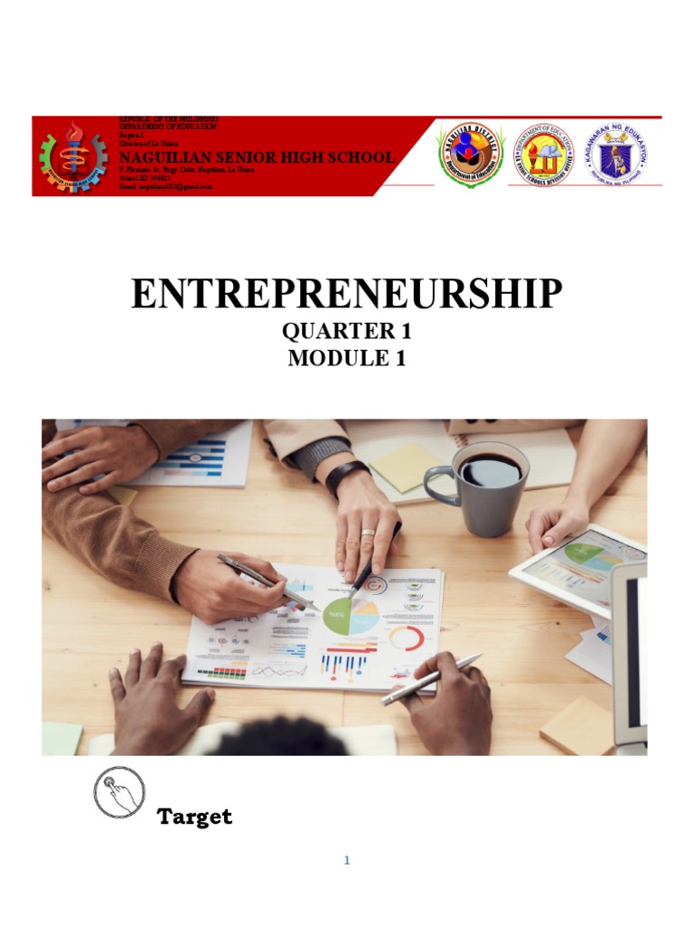 Entrep Module 1 Revise | PDF | Entrepreneurship | Competence (Human ...