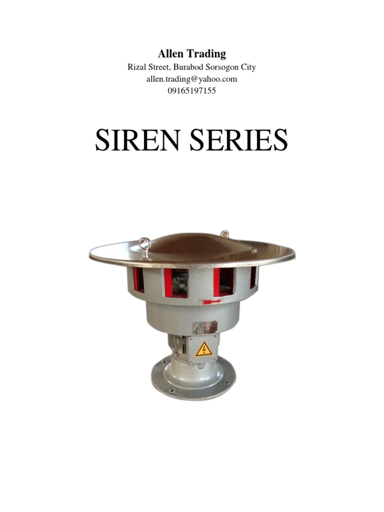 Siren Series: Allen Trading | PDF