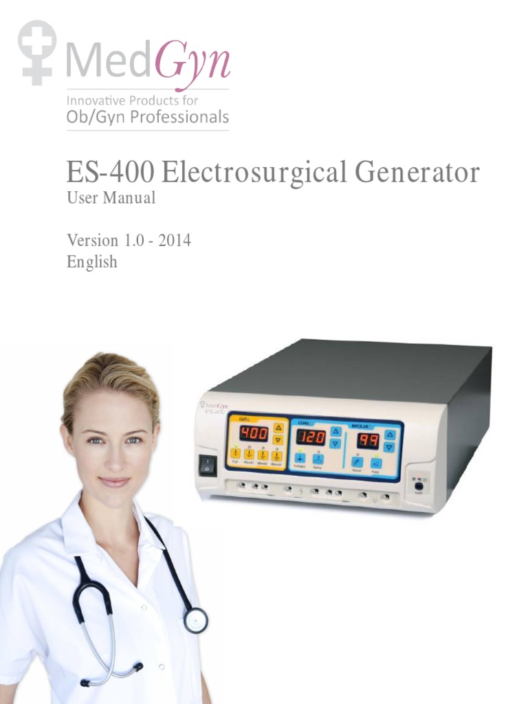 ES-400 Electrosurgical Generator Manual | PDF