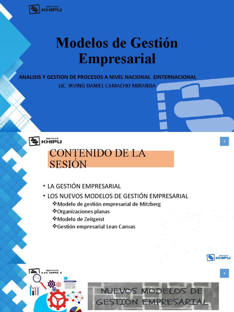 S02-Modelos de Gestion Empresarial | PDF | Economias | Business