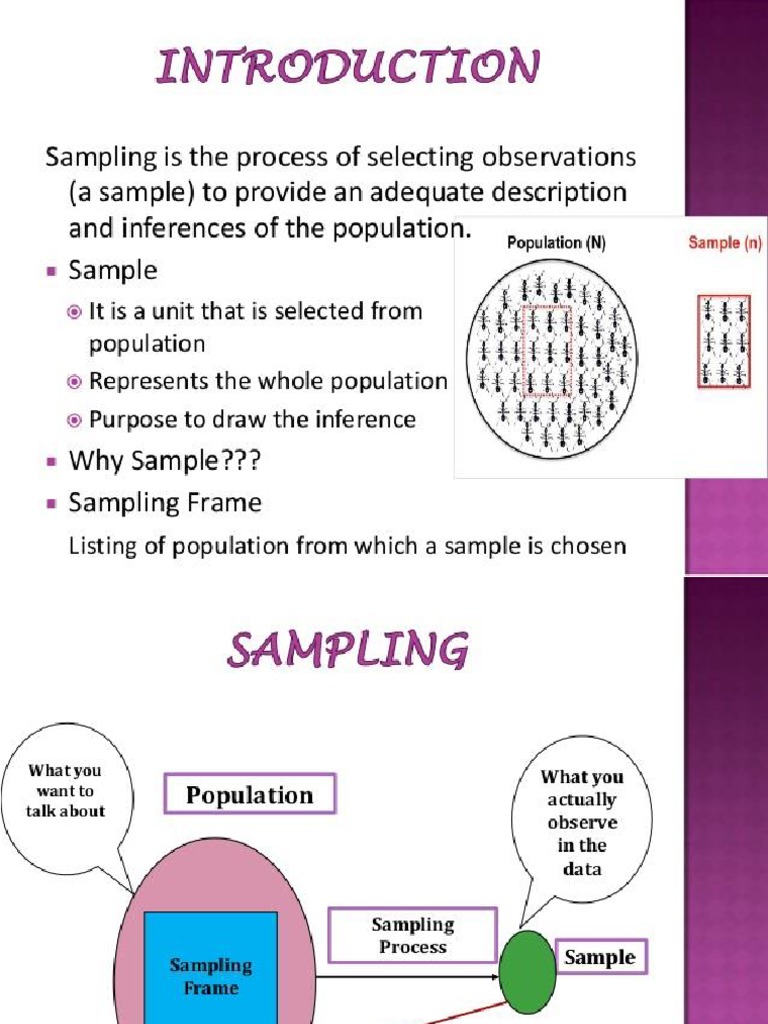 Probability and Non Probability Sampling Methods | PDF