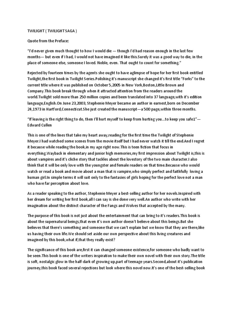 Twilight (Twil | PDF | Twilight (Meyer Novel) | Twilight (Novel Series)