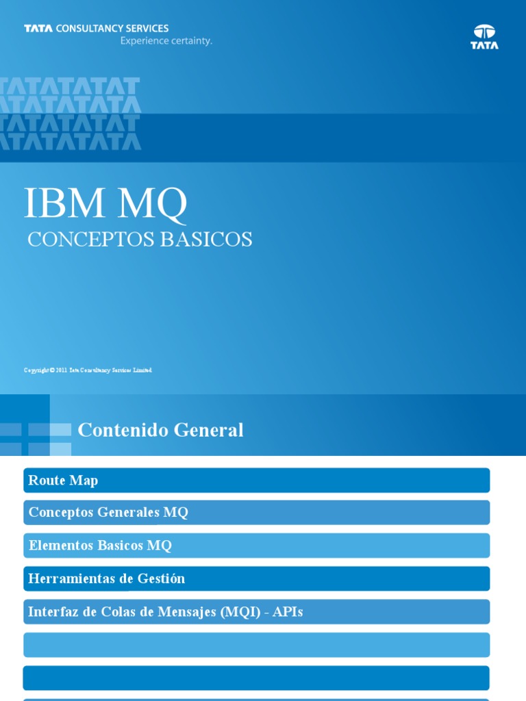 Capacitacion - MQ | PDF | Cola (tipo de datos abstractos) | Transport ...