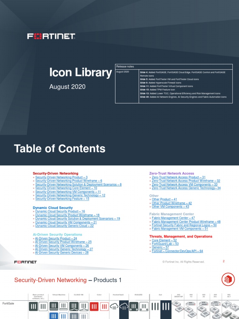 Fortinet Device Icons PDF | PDF | Cloud Computing | Firewall (Computing)