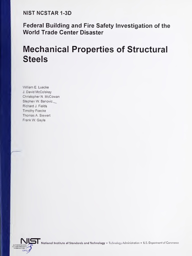 Mechanical Properties of Structural Steel PDF | PDF | Deformation ...