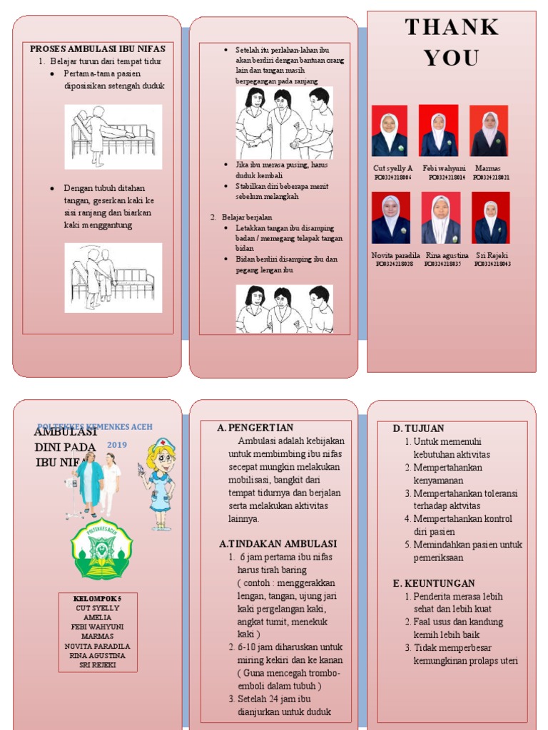 Leaflet Ambulasi | PDF