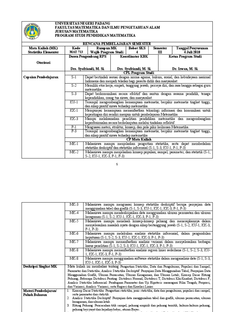 00-RPS Stat Elementer | PDF | Komputer