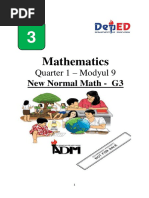 Math 3 Tagalog Modules 17 | PDF
