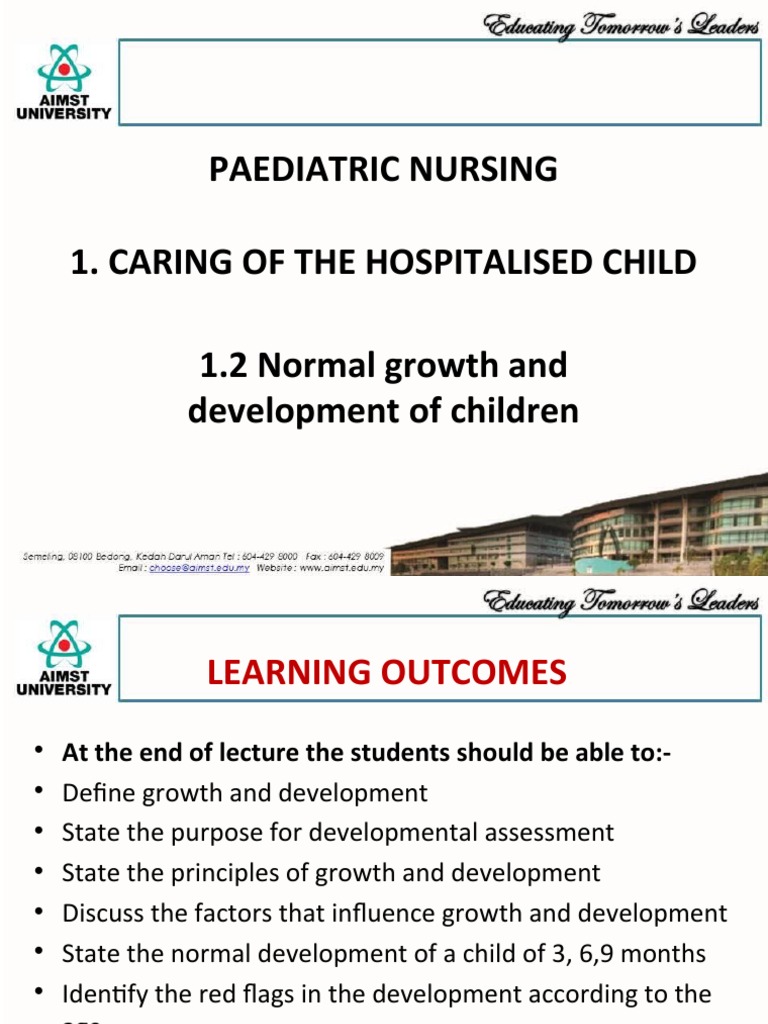 1.2. Normal Growth and Development | PDF | Adolescence | Childhood