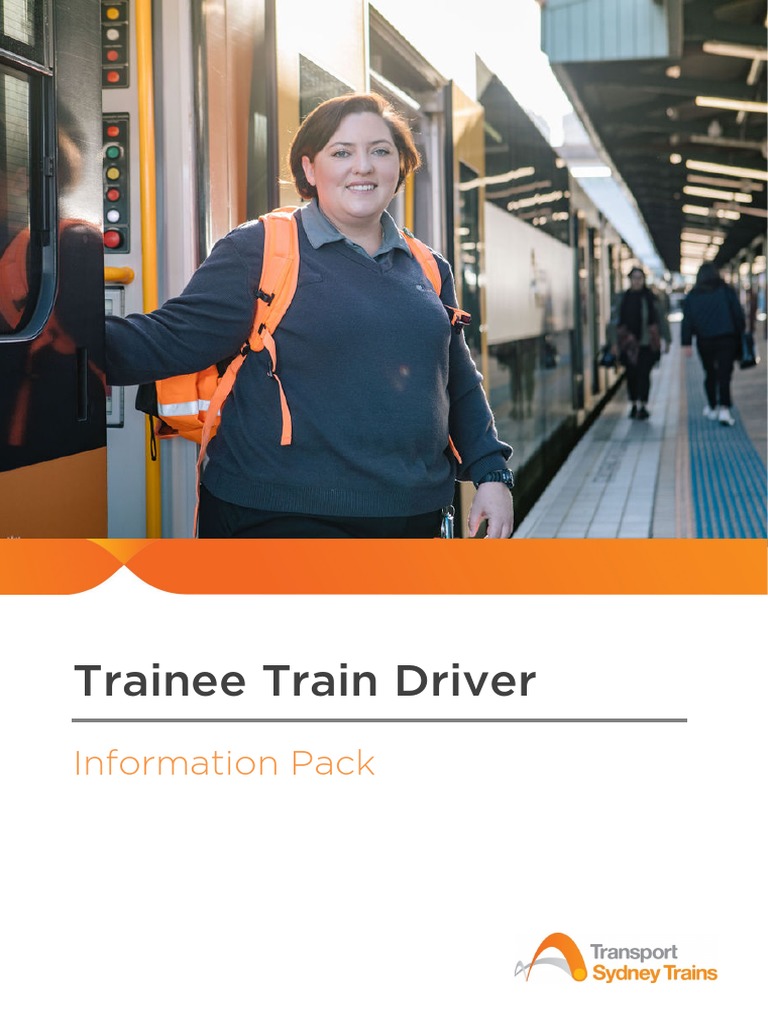 Trainee Train Driver: Information Pack | PDF | Recruitment | Physical ...