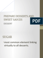 Dessert Classifications and Features | PDF | Desserts | Breads