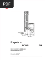 Toyota BT Reflex RRE200 Reach Forklift Reach Trucks Service Repair ...