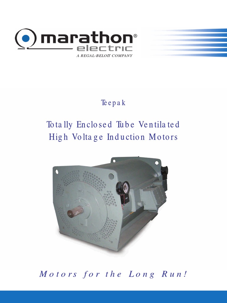 Teepak Totally Enclosed Tube Ventilated Motors | PDF | Electric Motor ...