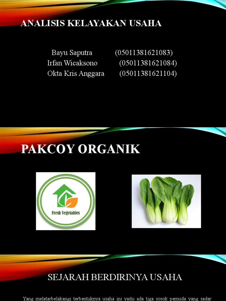 Pakcoy Organik | PDF