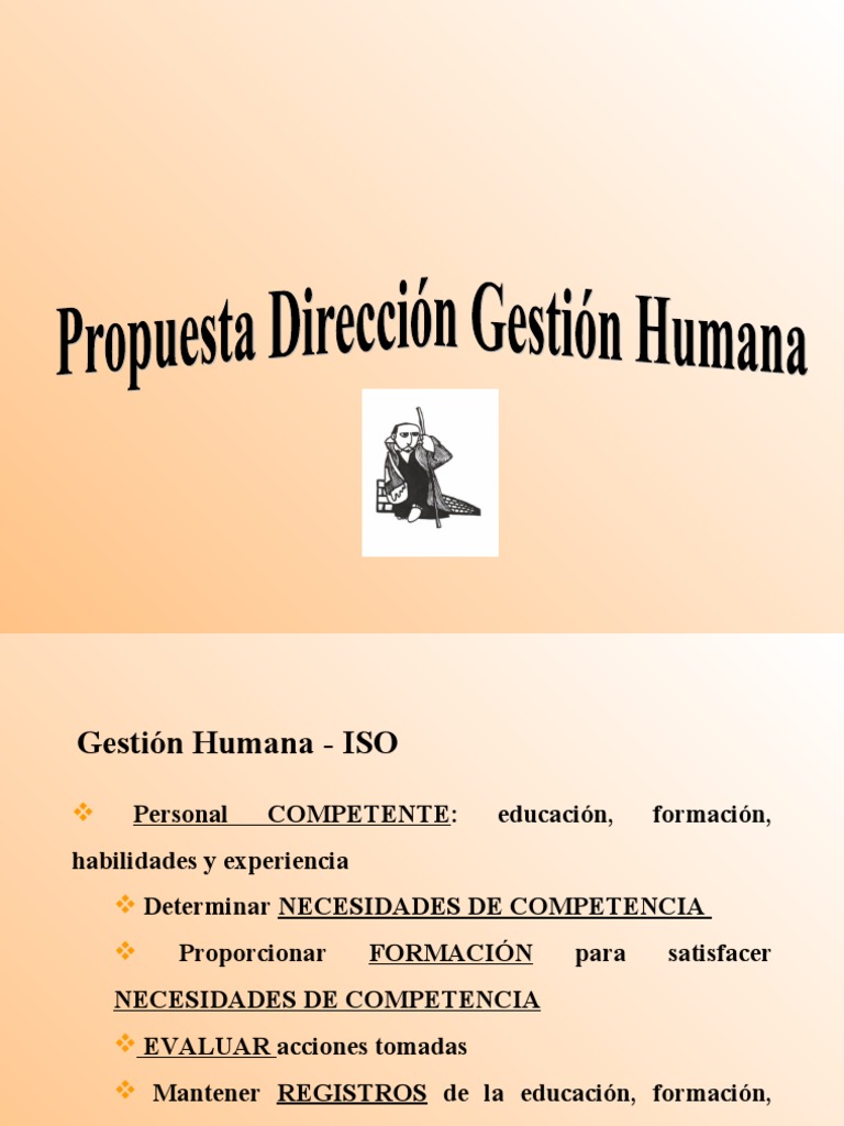 Gestion Humana ISO | PDF | Evaluación | Cognición