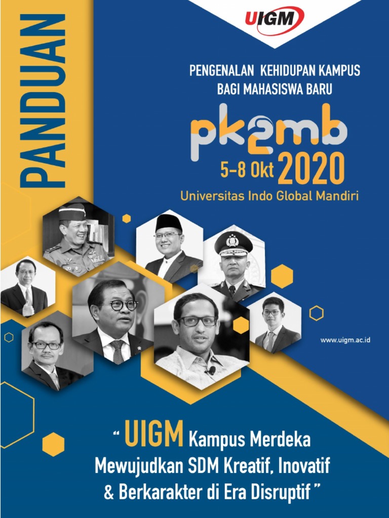 Buku Pedoman PKKMB 2020 | PDF