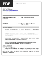 CV Dcs Operator / Panel Operator: Please Contact Us Oil CV/Resume Oil ...