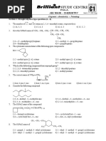 Complete Organic Chemistry Worksheet | PDF | Hydrocarbons | Organic ...
