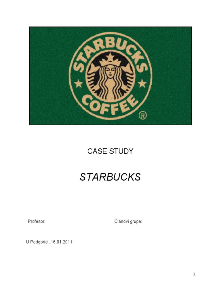 Case Study Starbucks | PDF