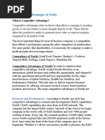 Strategic Management - Case Study Analysis of Nestle | PDF | Nestlé ...