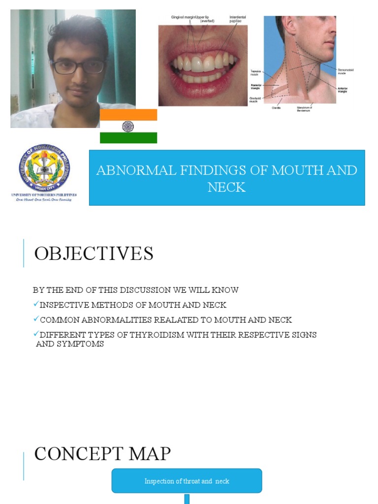 Abnormal Findings of Mouth and Neck | PDF | Candidiasis | Mouth