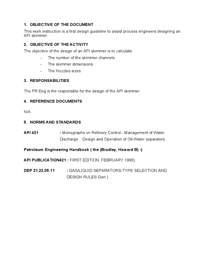 Skimmer Design | PDF | Fluid Dynamics | Flow Measurement