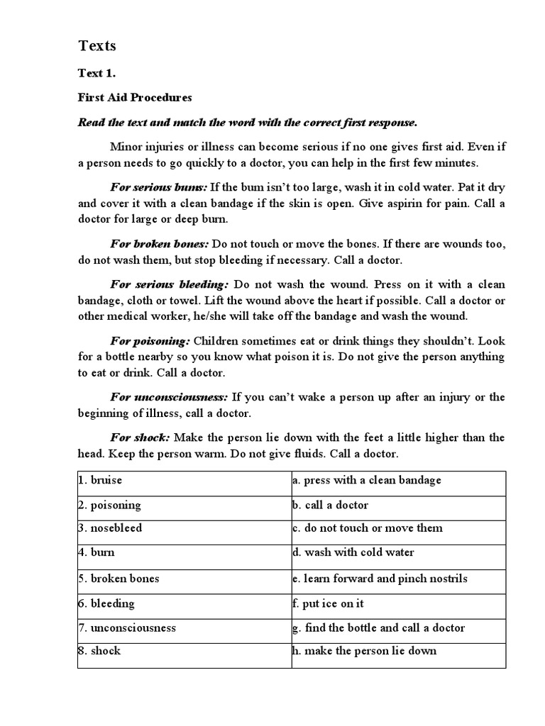 First Aid and Healthy Lifestyle Guide | PDF | Smoking | Alcohol ...