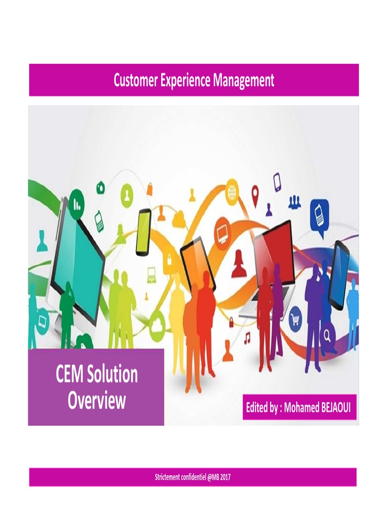 CEM Solution Overview - VMB17012017 - For DRT PDF | PDF | Network ...