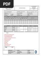 Process Parameter Sheet | PDF | Machines | Industrial Processes