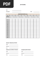 Bored Pile Record Form | PDF | Deep Foundation | Civil Engineering