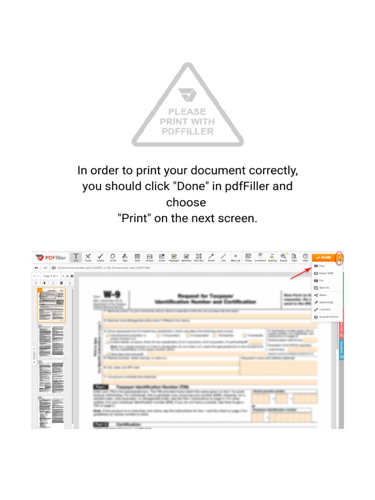 Printing Guide for pdfFiller Users | PDF