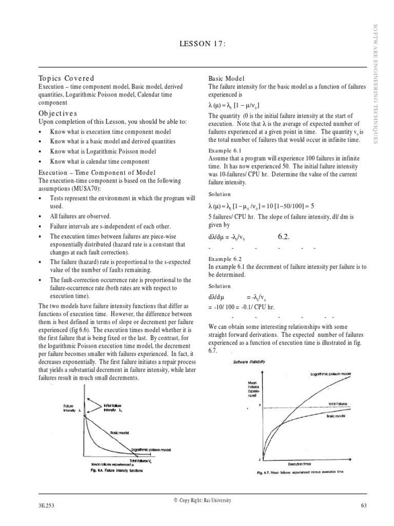 Topics Covered: Lesson 17 | PDF | Poisson Distribution | Teaching ...