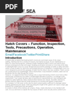 Macgregor&Tts Hatch Cover | PDF | Elevator | Machines
