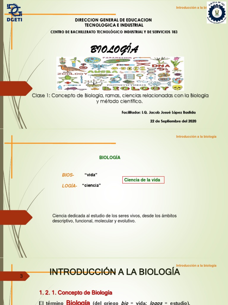 Introduccion A La Biologia PDF | PDF | Biología | Biología Celular)
