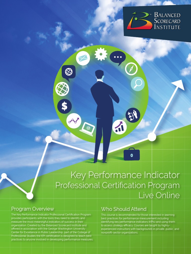 Key Performance Indicator: Professional Certification Program Live ...